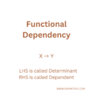 Functional Dependency - KEY NOTES